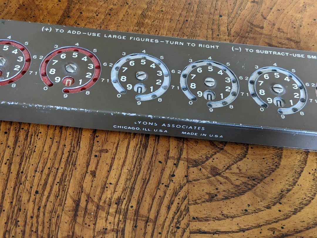 Vintage Addoneter Adding Tool - Etsy