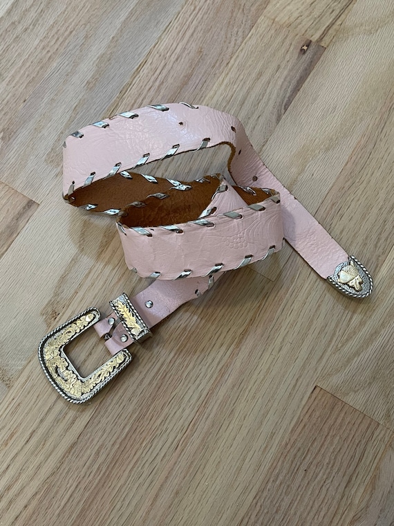 Vintage pink leather - Gem