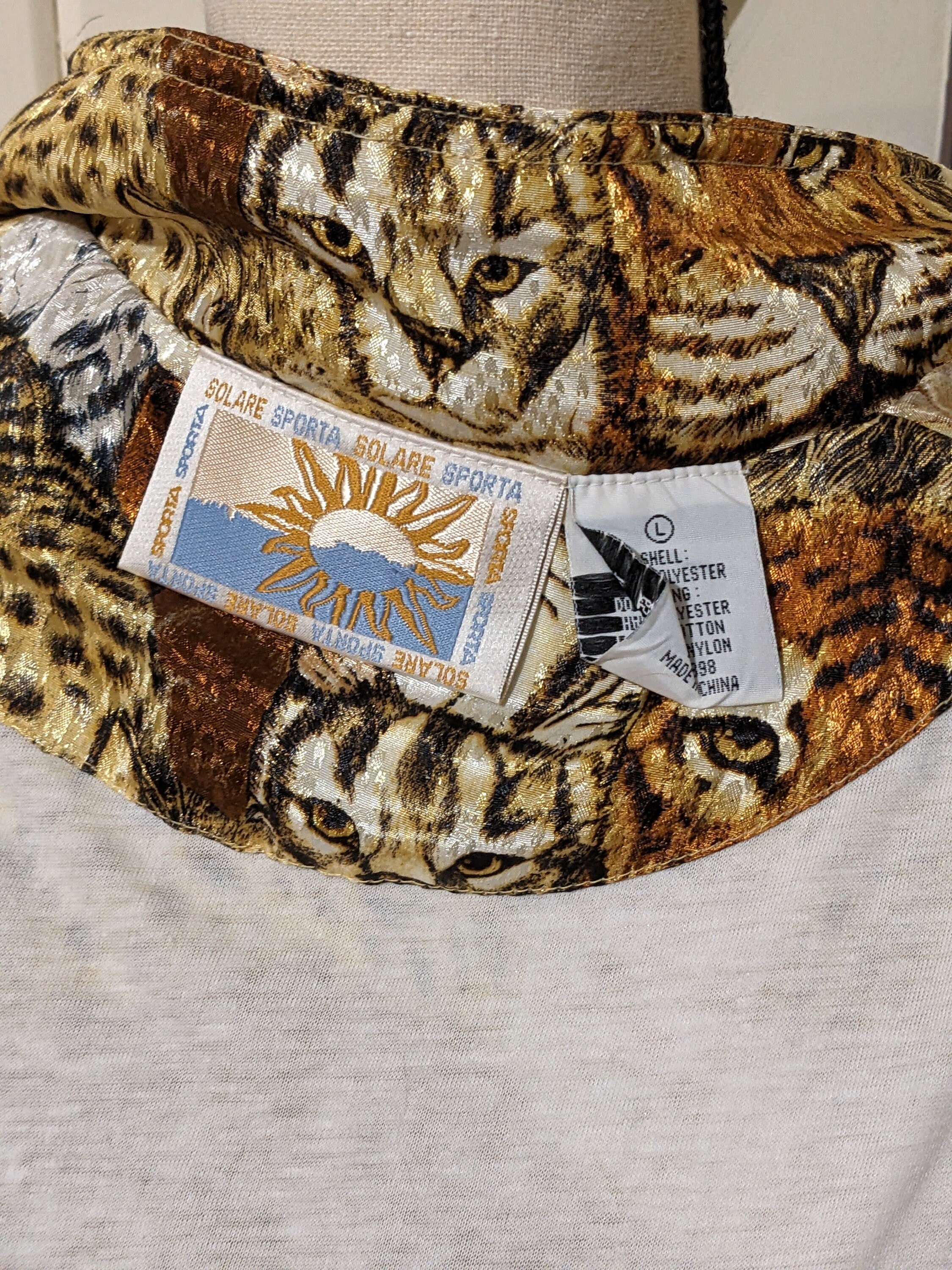 Vintage Tiger Big Cats Lightweight Jacket - Etsy