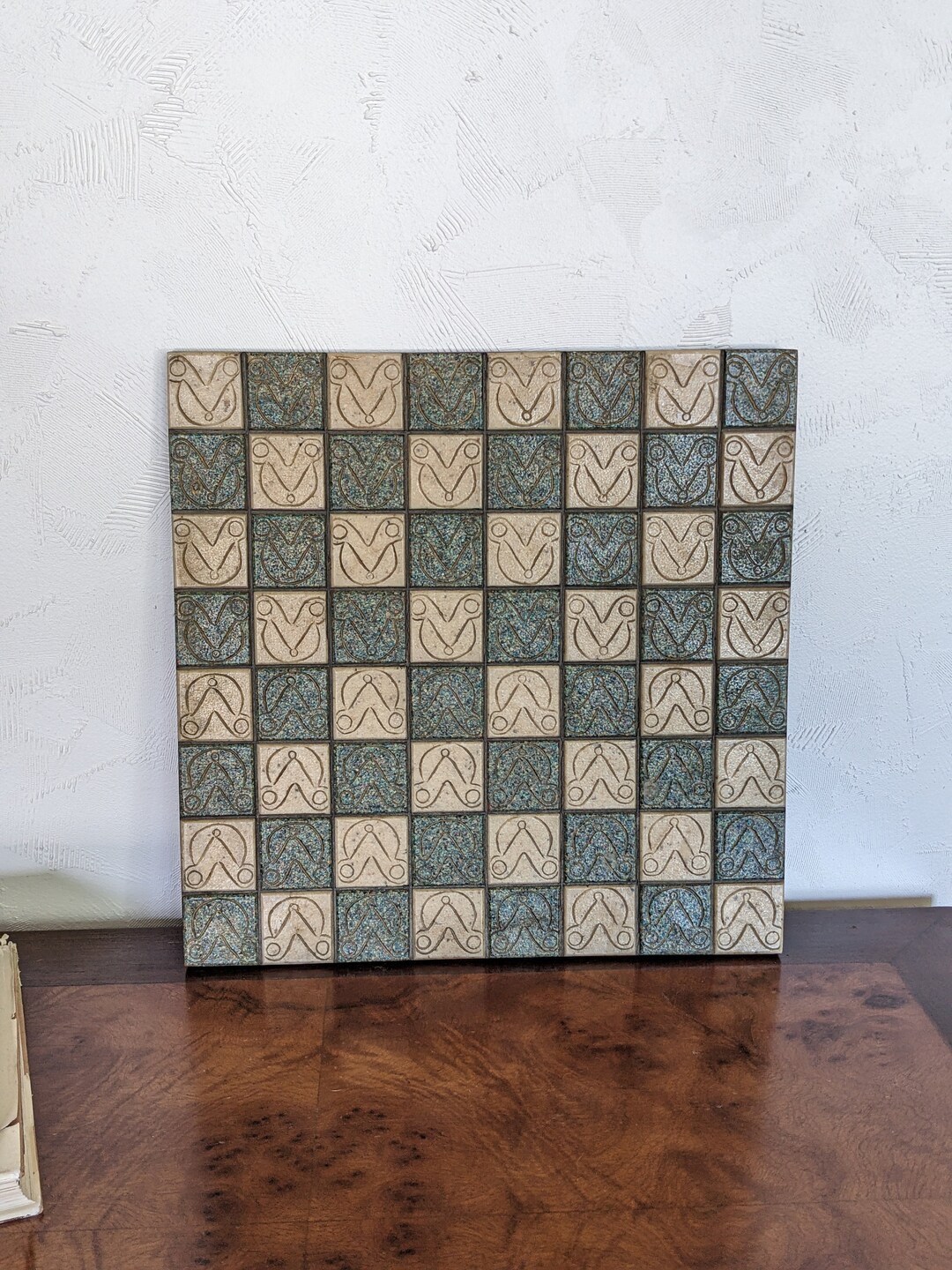 Vintage Aztec Mayan Tile Chess Board Only - Etsy