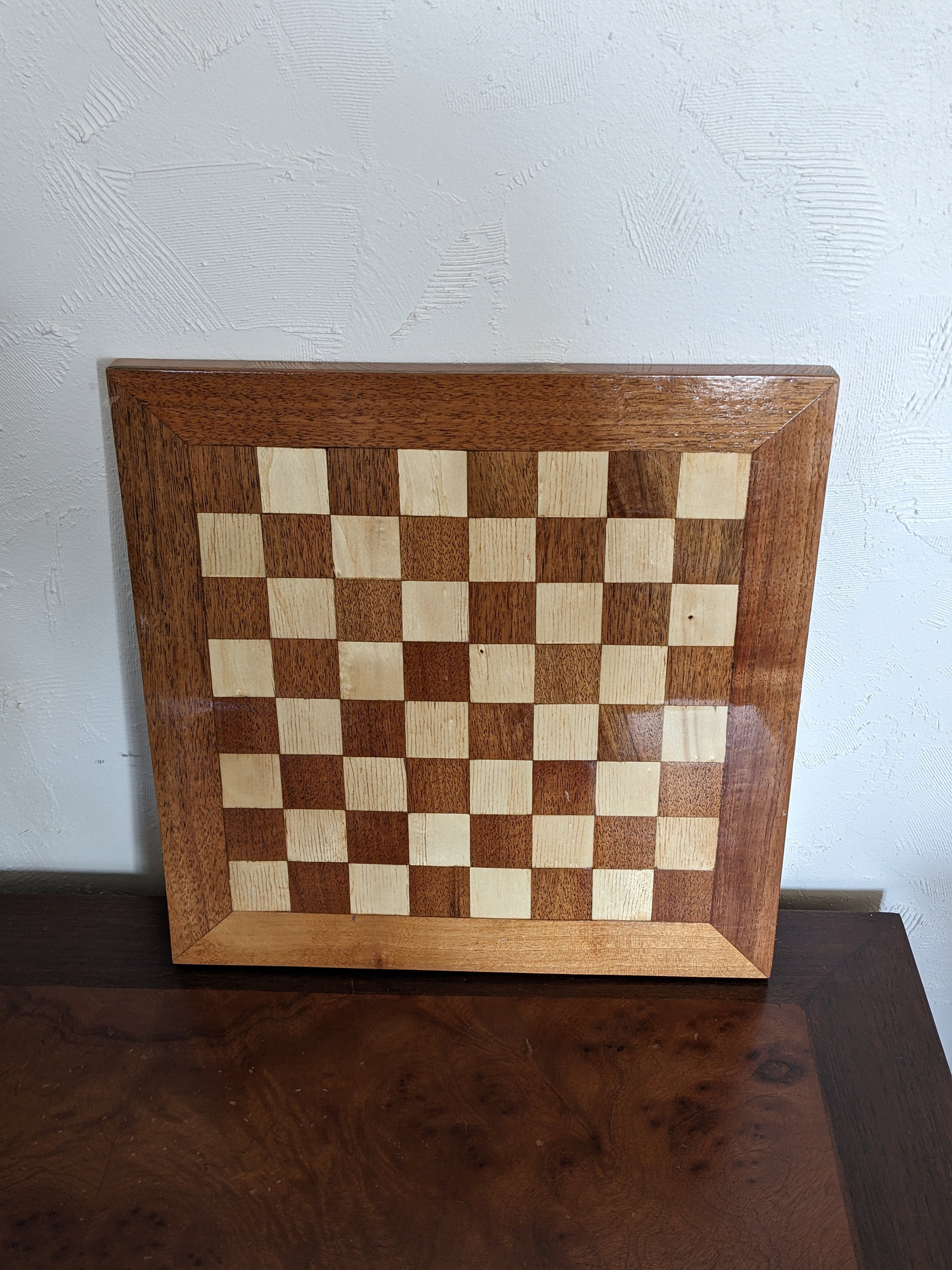 Vintage Wood Chess Board - Etsy Vintage Wood Chess Board - Etsy