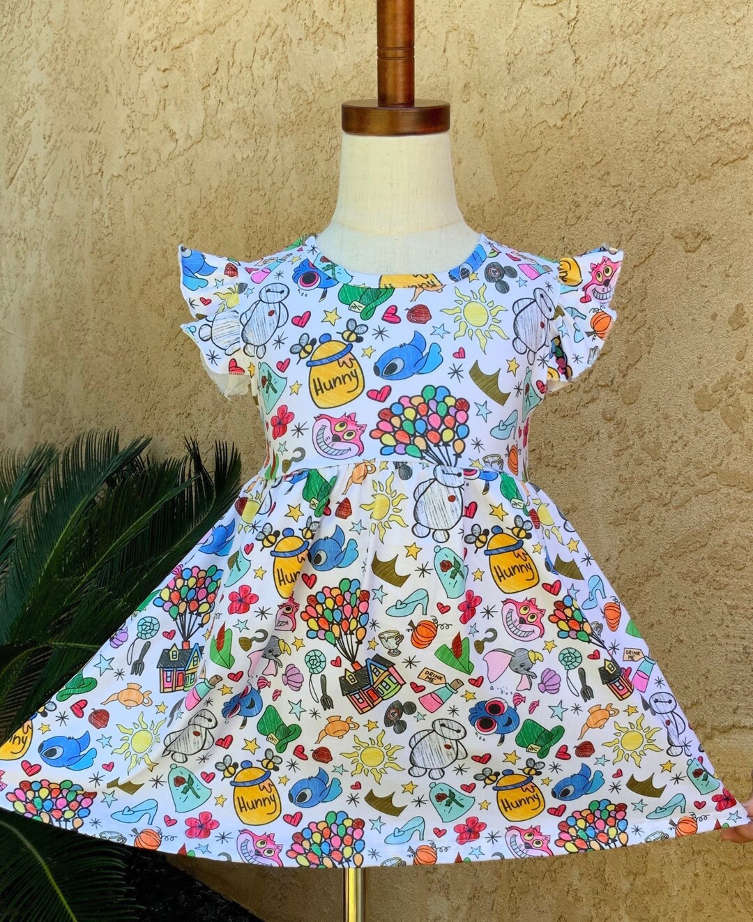 Girl Disney Character Dress - Etsy