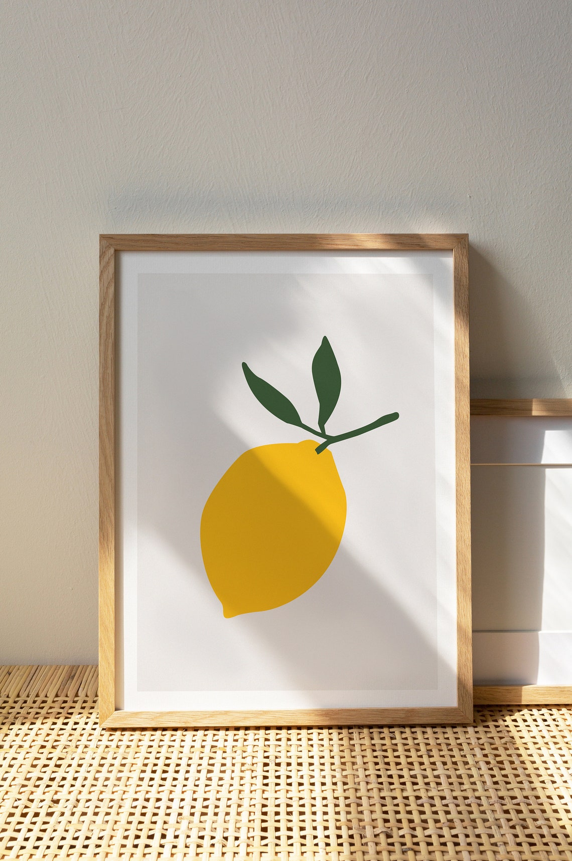 Lemon Print | Kitchen Wall Art Downloads | Digital Printable PDF ...