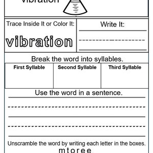 Matter and Its Interactions Science Vocabulary - Etsy