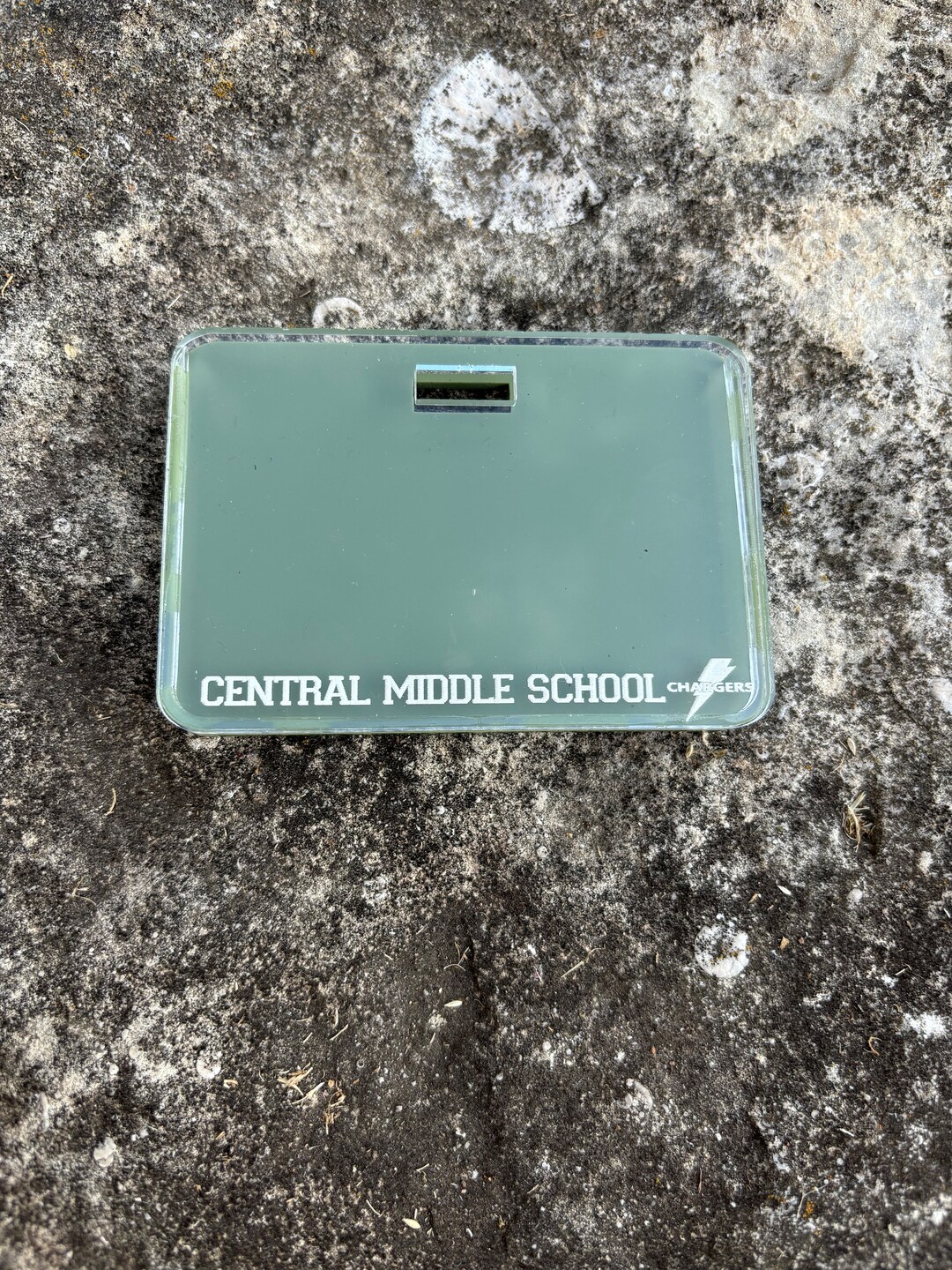 Custom Badge Holder, Badge Protector, Horizontal ID Badge Holder ...