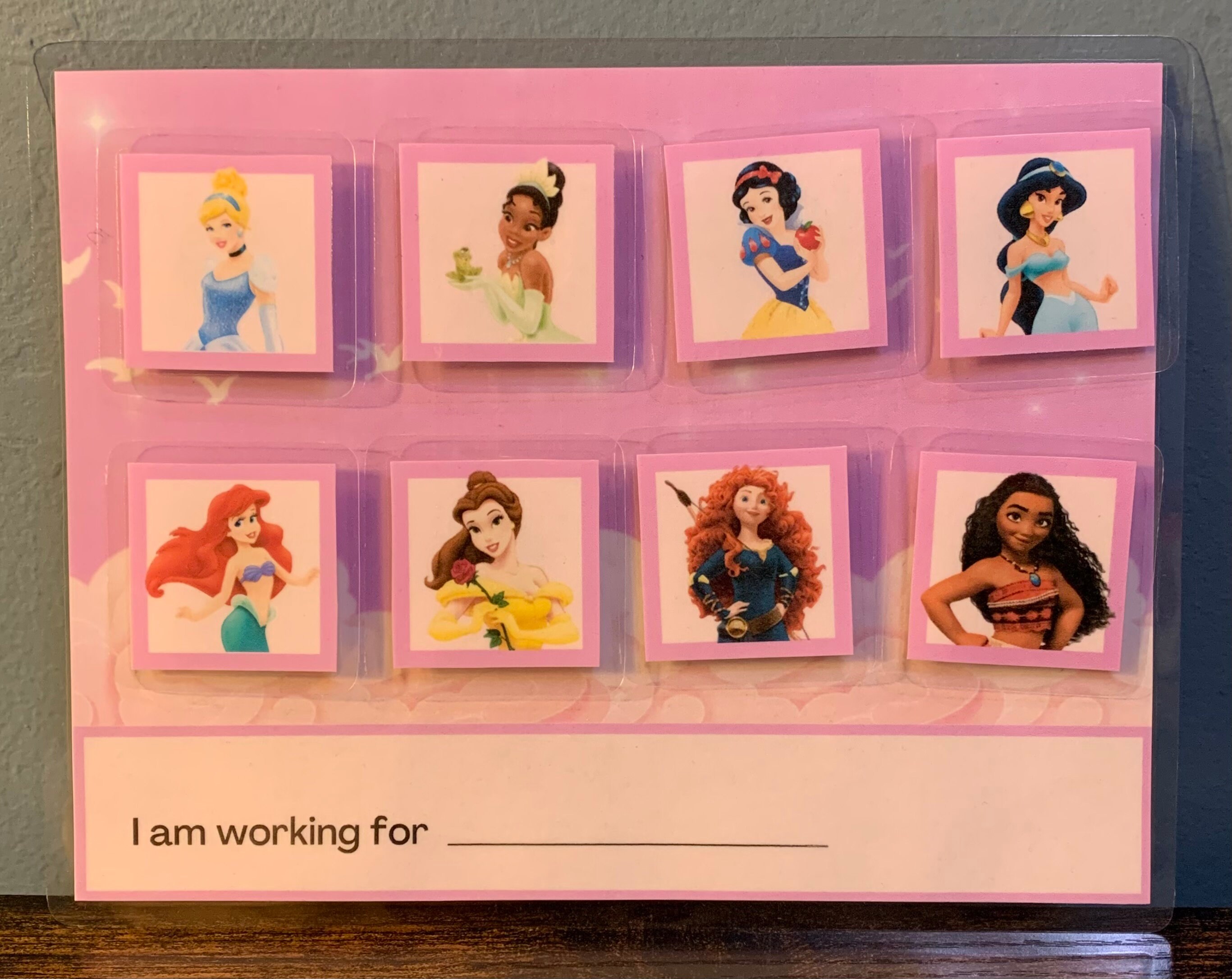 Princess / Token Board - Etsy
