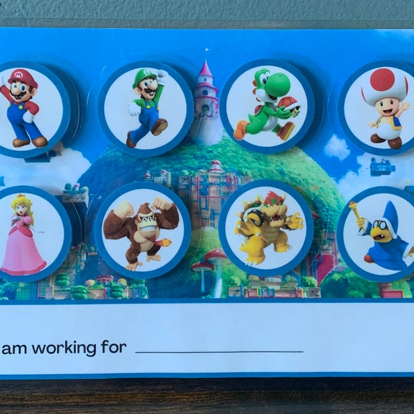 Princess Token Board - Etsy