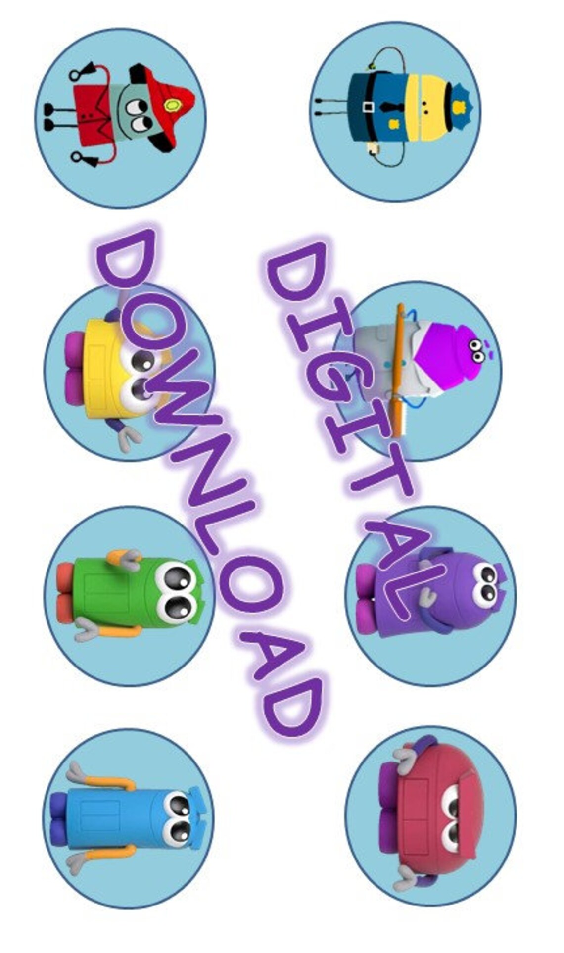 Storybots / Token Board / DIGITAL DOWNLOAD/ PRINTABLE - Etsy