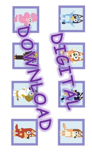 Bluey / Token Board / DIGITAL DOWNLOAD / PRINTABLE - Etsy