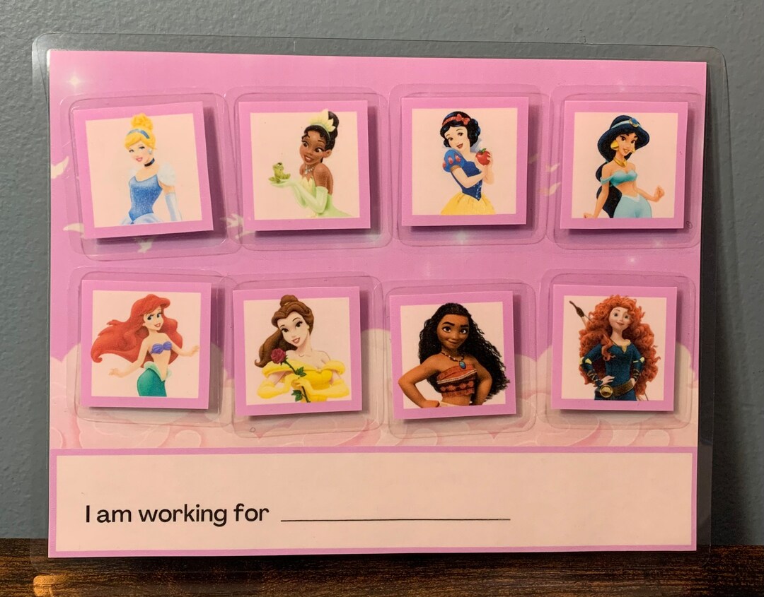 Princess / Token Board - Etsy