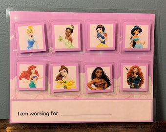 Minnie Mouse Token Board - Etsy