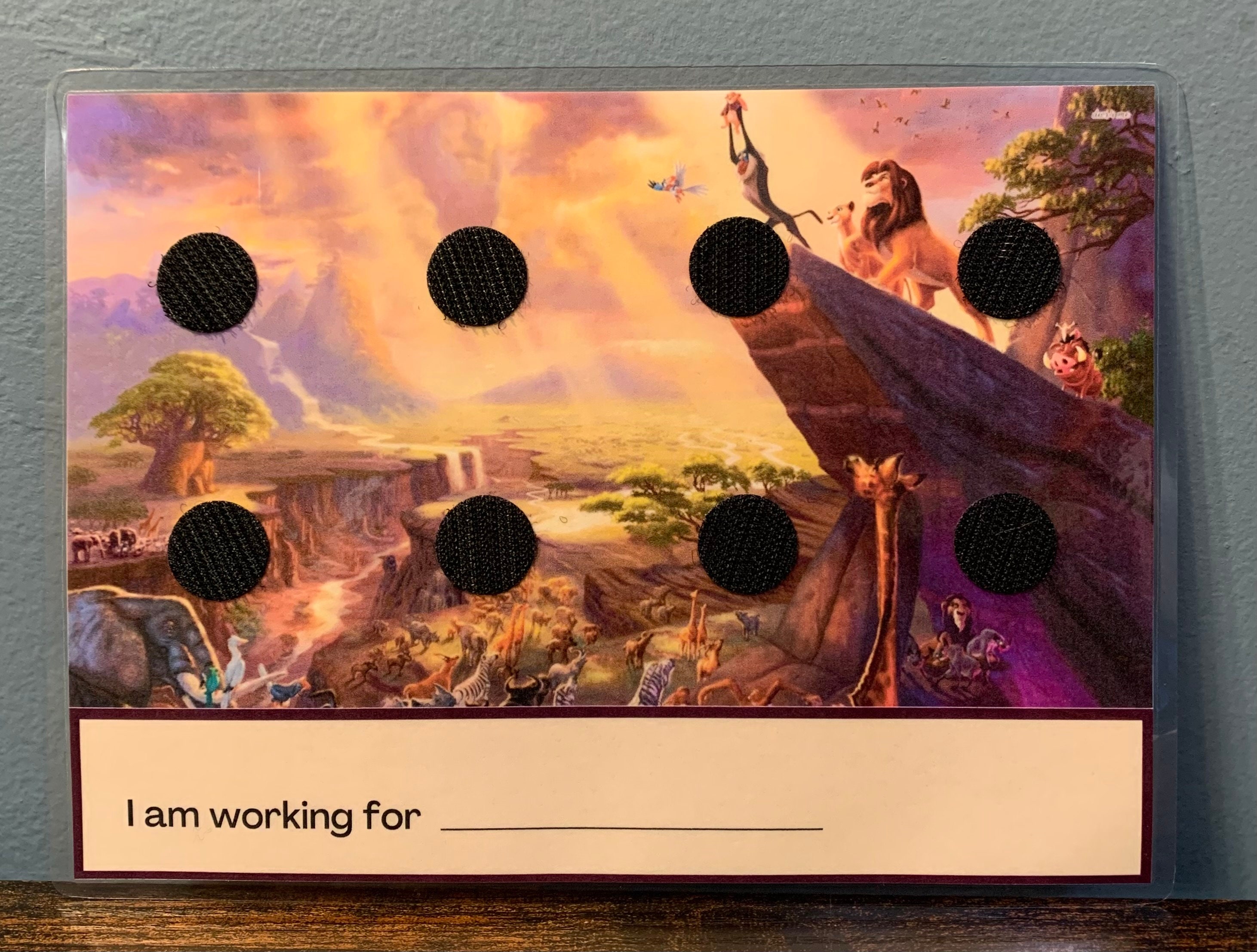 Lion King / Token Board - Etsy