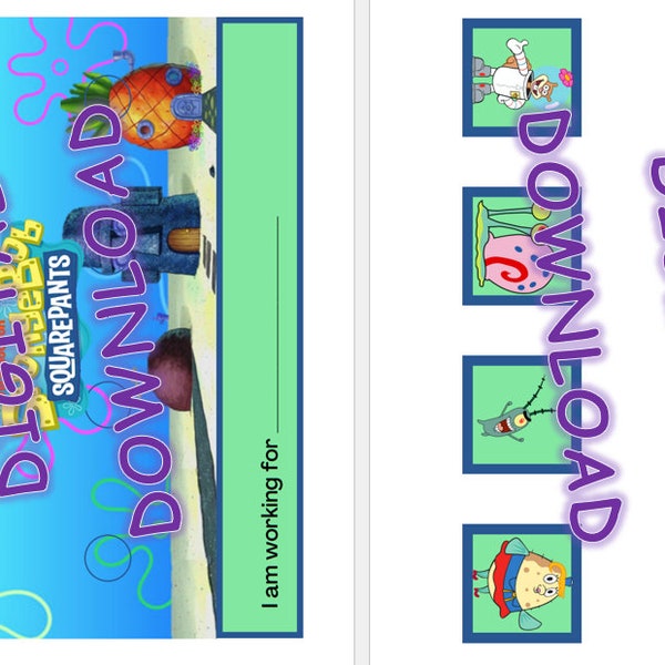 Spongebob Game - Etsy