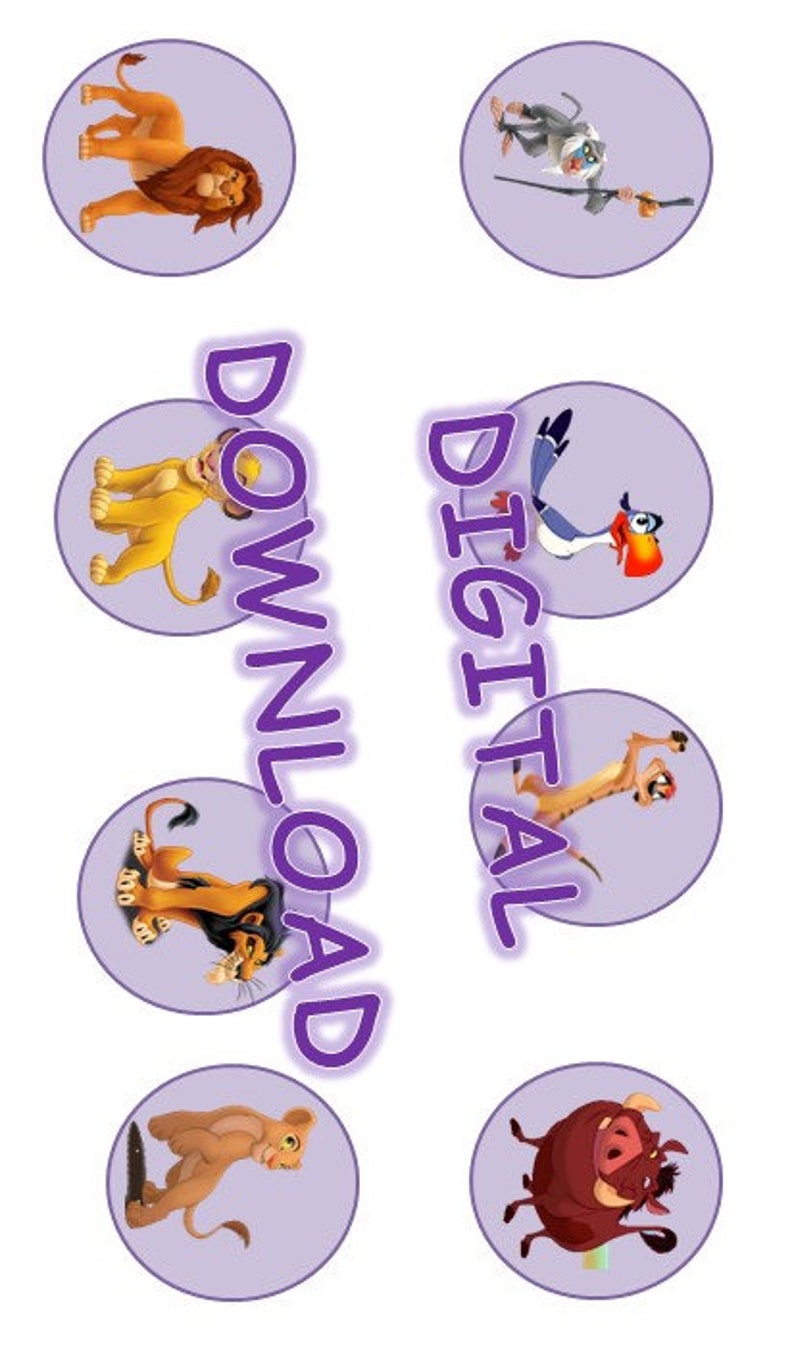 Lion King / Token Board / DIGITAL DOWNLOAD/ PRINTABLE - Etsy