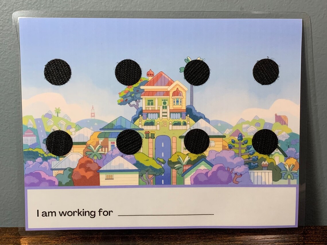 Bluey / Token Board - Etsy