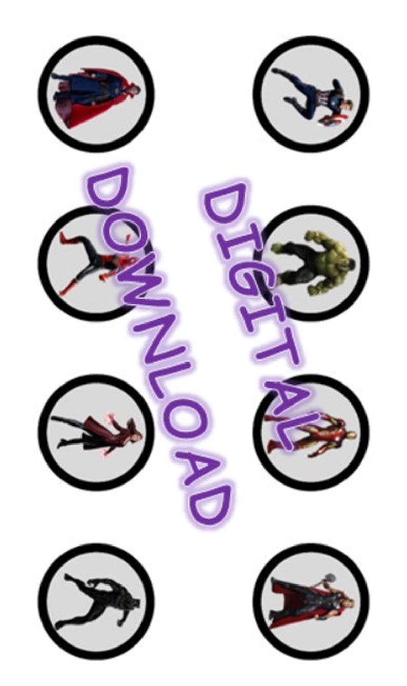 Avengers / Token Board/ DIGITAL DOWNLOAD/ PRINTABLE - Etsy