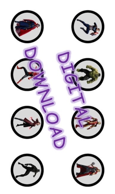 Avengers / Token Board/ DIGITAL DOWNLOAD/ PRINTABLE - Etsy