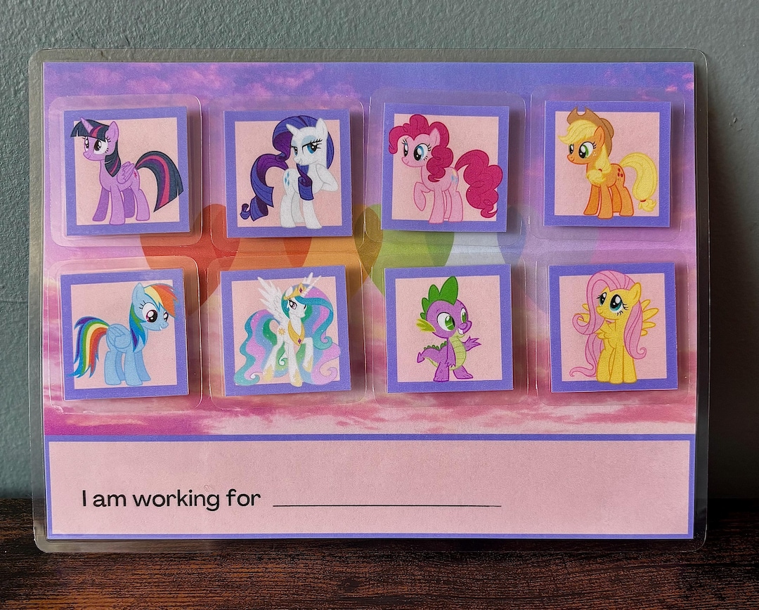 My Little Pony / Token Board - Etsy