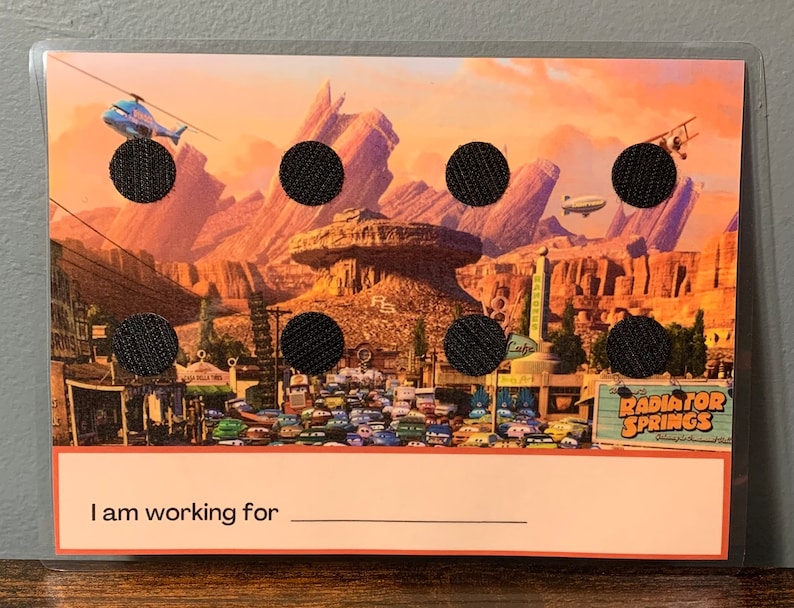 Cars / Token Board - Etsy