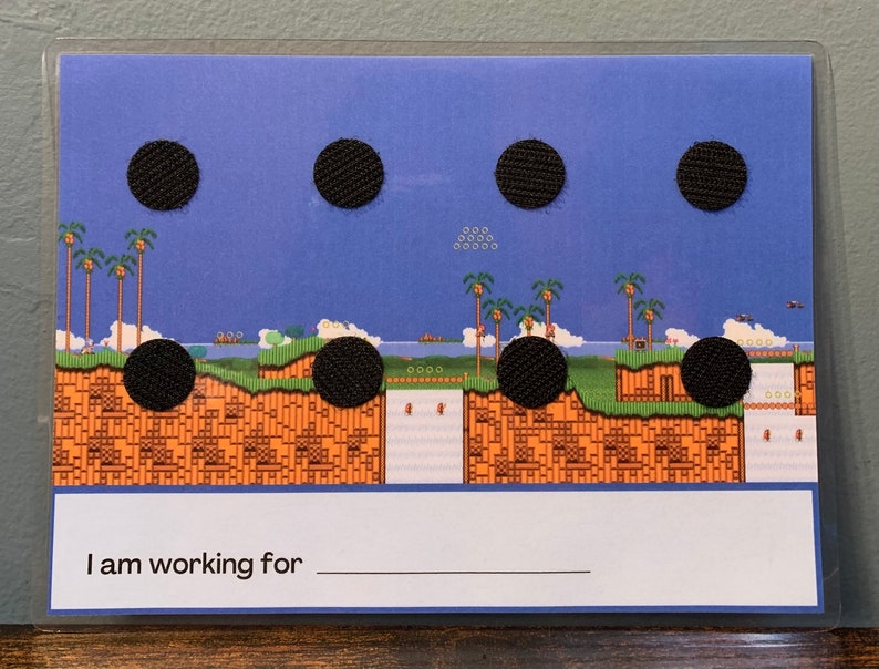 Sonic (modern and Classic Characters)/ Token Board - Etsy