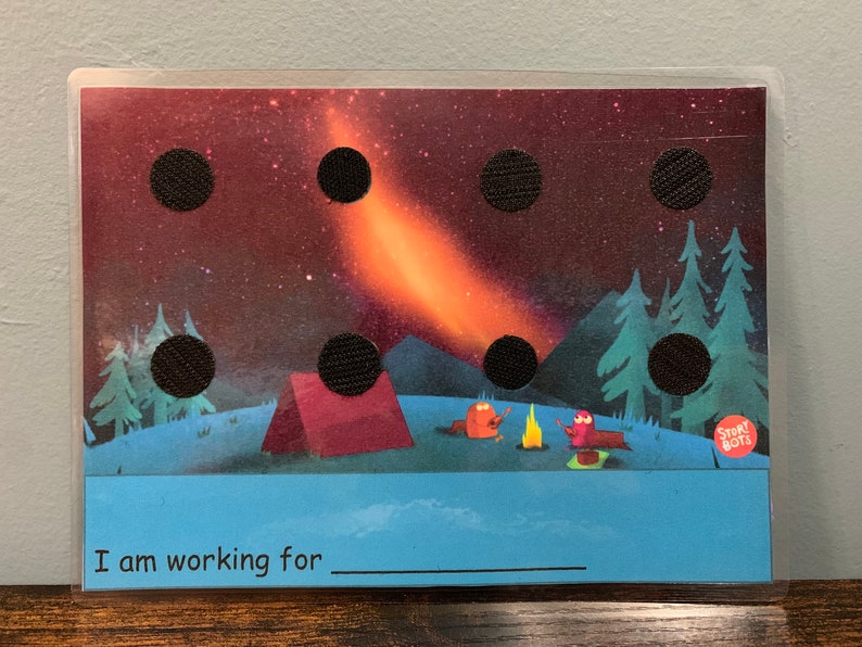Storybots Planets / Token Board - Etsy