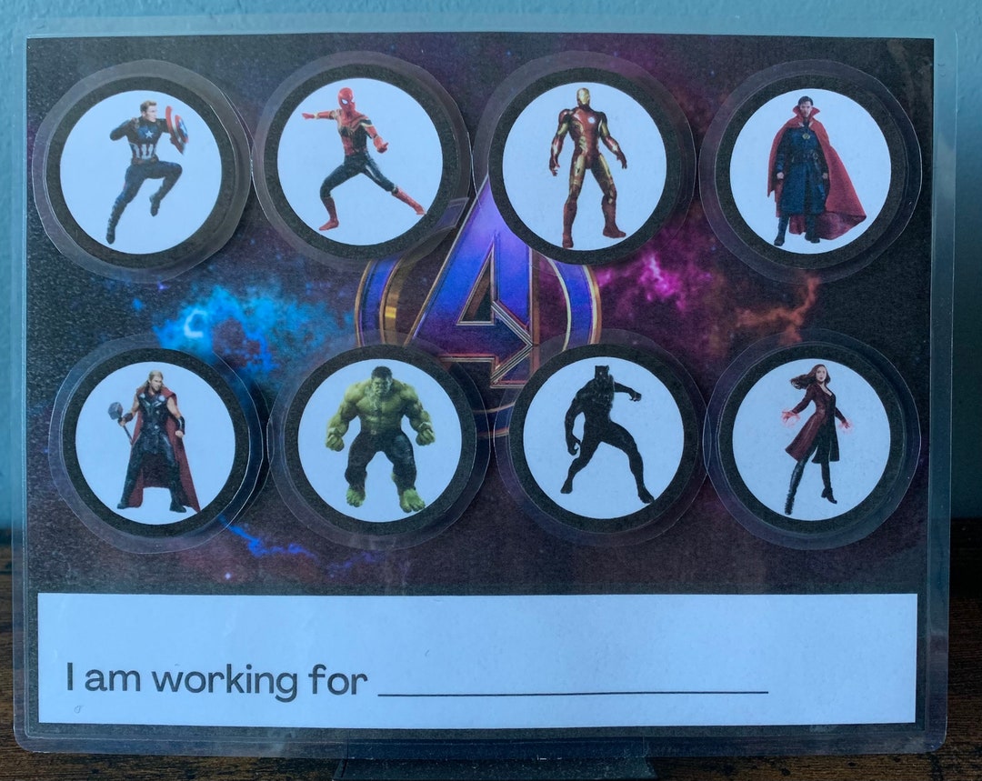 Avengers / Token Board - Etsy