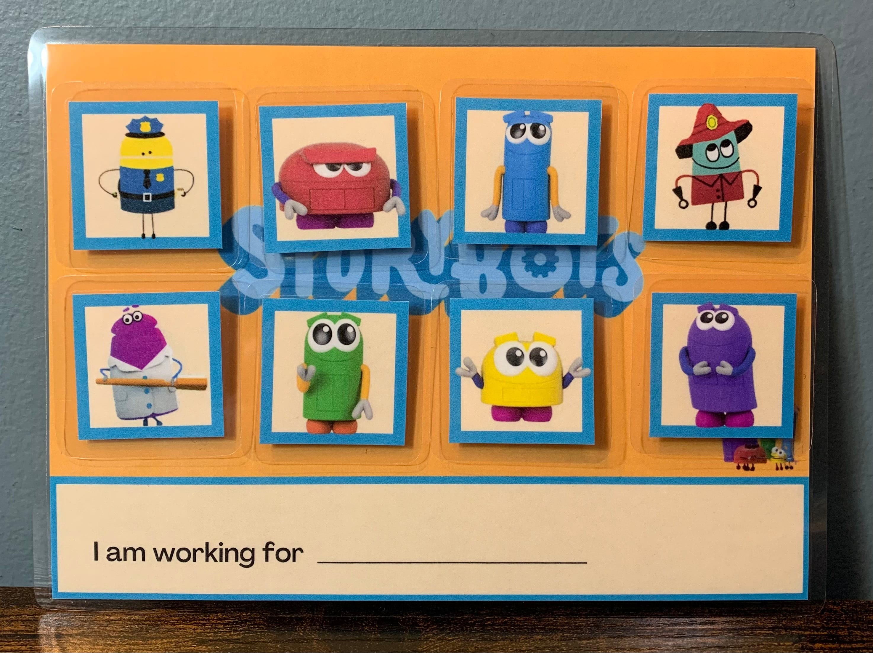 Storybots / Token Board - Etsy