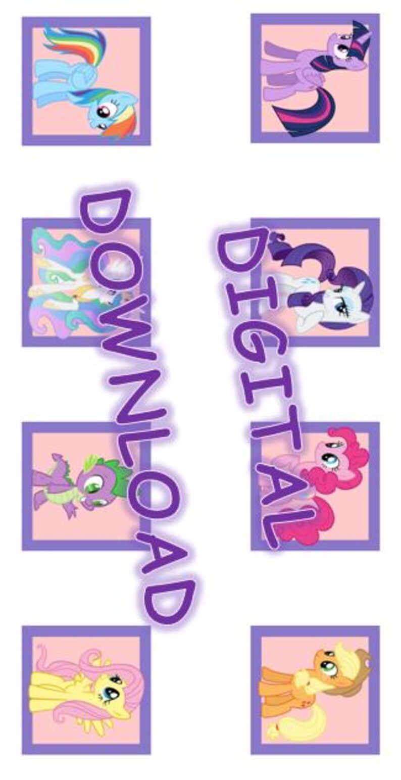 My Little Pony / Token Board / DIGITAL DOWNLOAD / PRINTABLE - Etsy