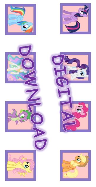 My Little Pony / Token Board / DIGITAL DOWNLOAD / PRINTABLE - Etsy