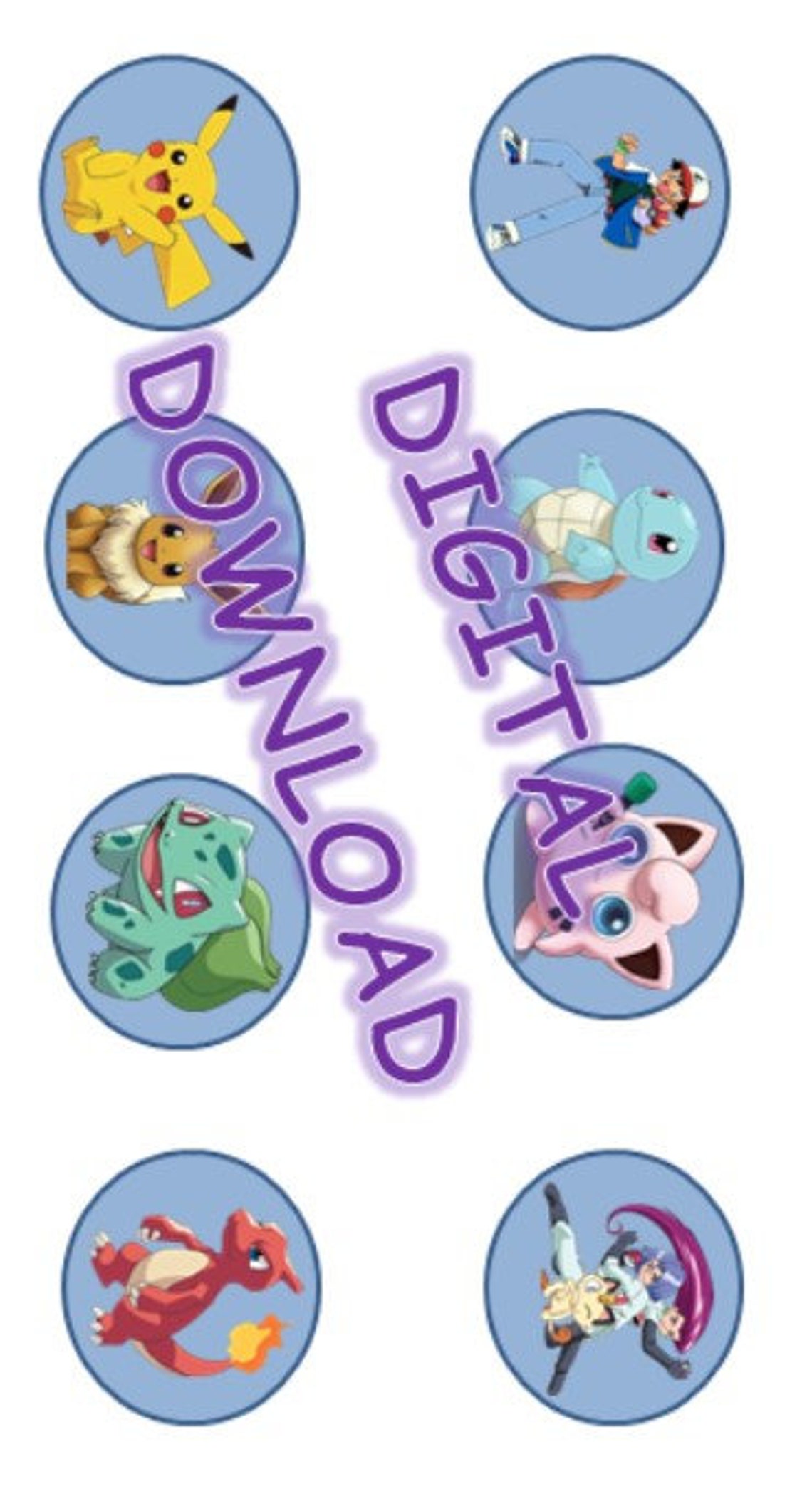 Pokemon / Token Board / DIGITAL DOWNLOAD / PRINTABLE - Etsy