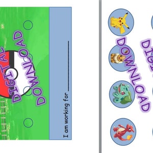 Pokemon / Token Board / DIGITAL DOWNLOAD / PRINTABLE - Etsy
