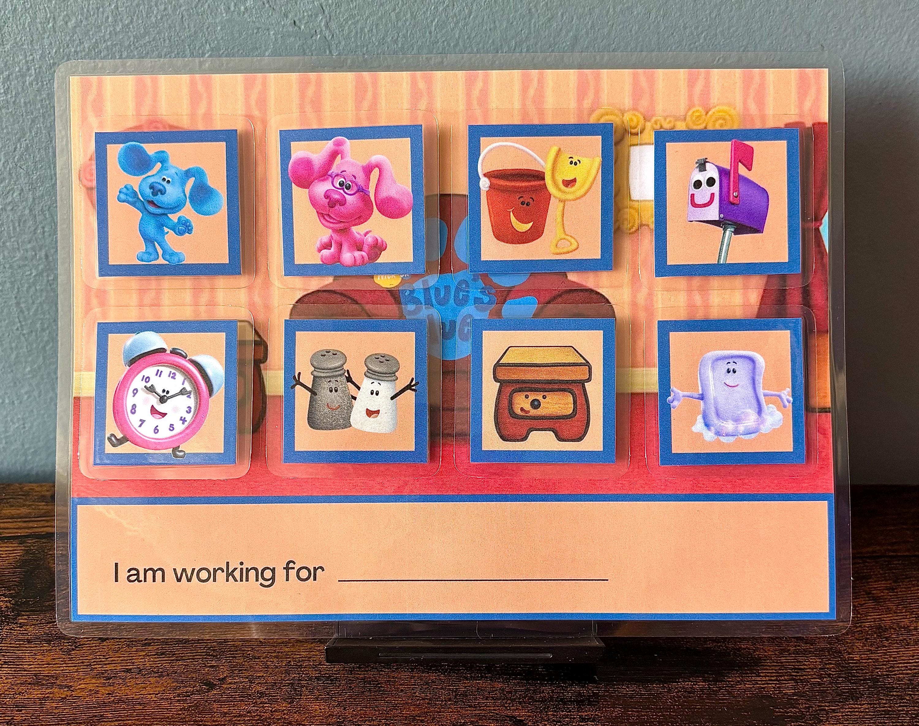 Blues Clues / Token Board - Etsy