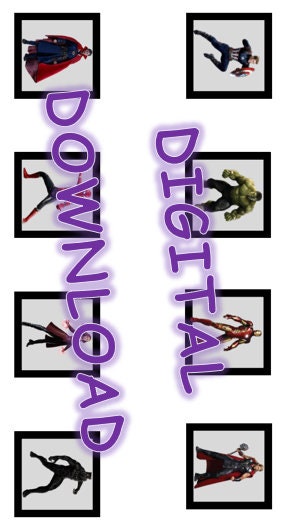 Avengers / Token Board/ DIGITAL DOWNLOAD/ PRINTABLE - Etsy