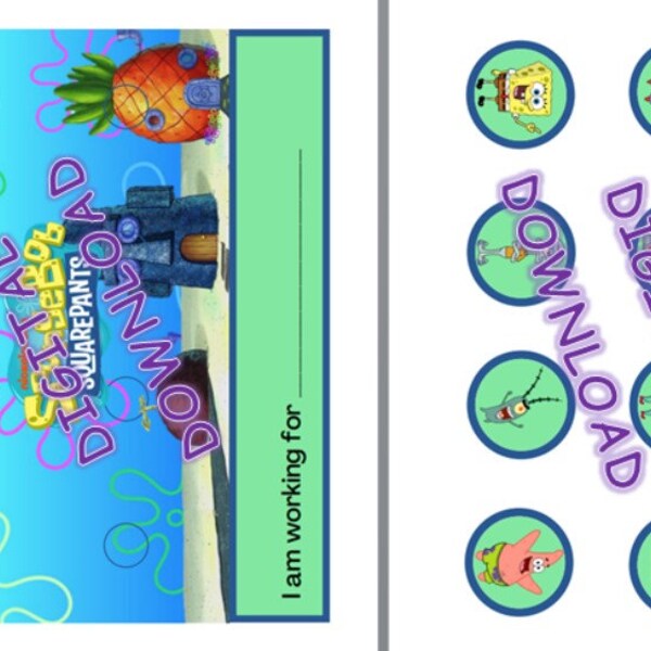 Spongebob Learning Board - Etsy