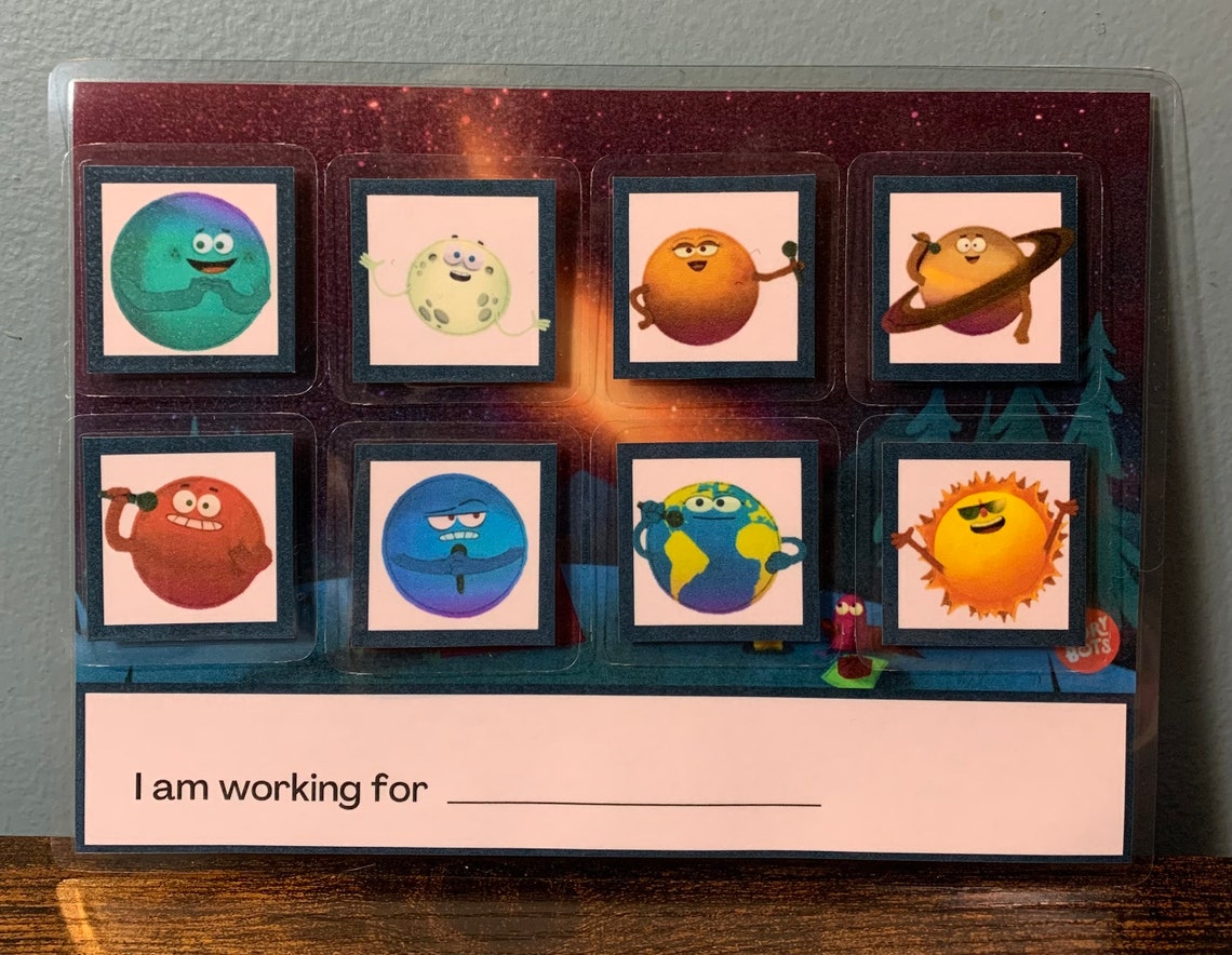 Storybots Planets / Token Board - Etsy