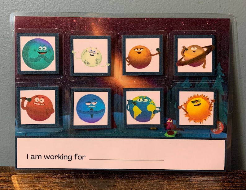 Storybots Planets / Token Board - Etsy