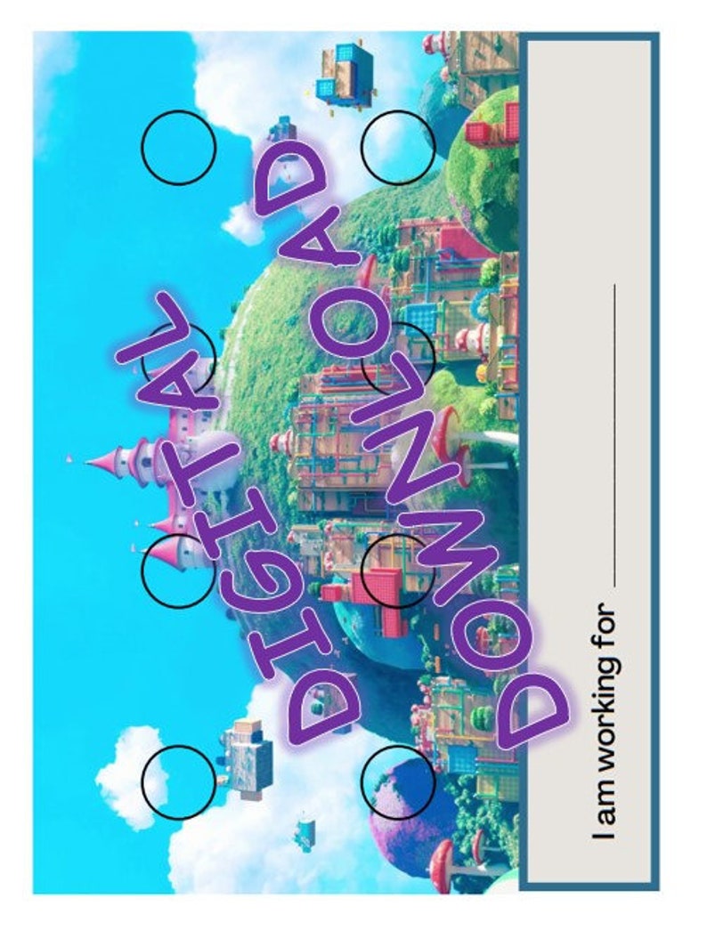 Super Mario / Token Board / DIGITAL DOWNLOAD / PRINTABLE - Etsy