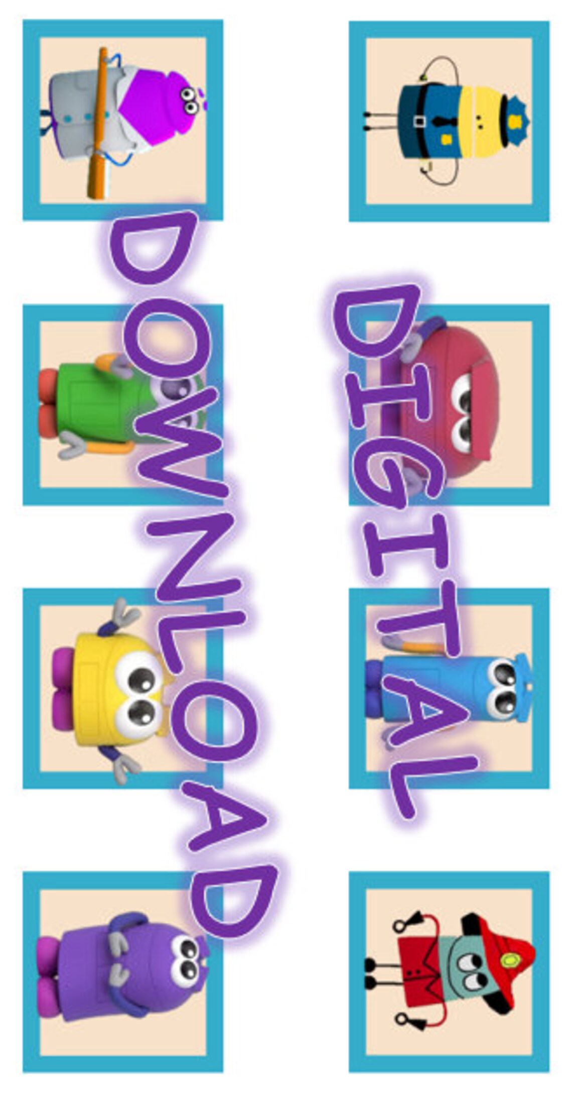 Storybots / Token Board / DIGITAL DOWNLOAD/ PRINTABLE - Etsy