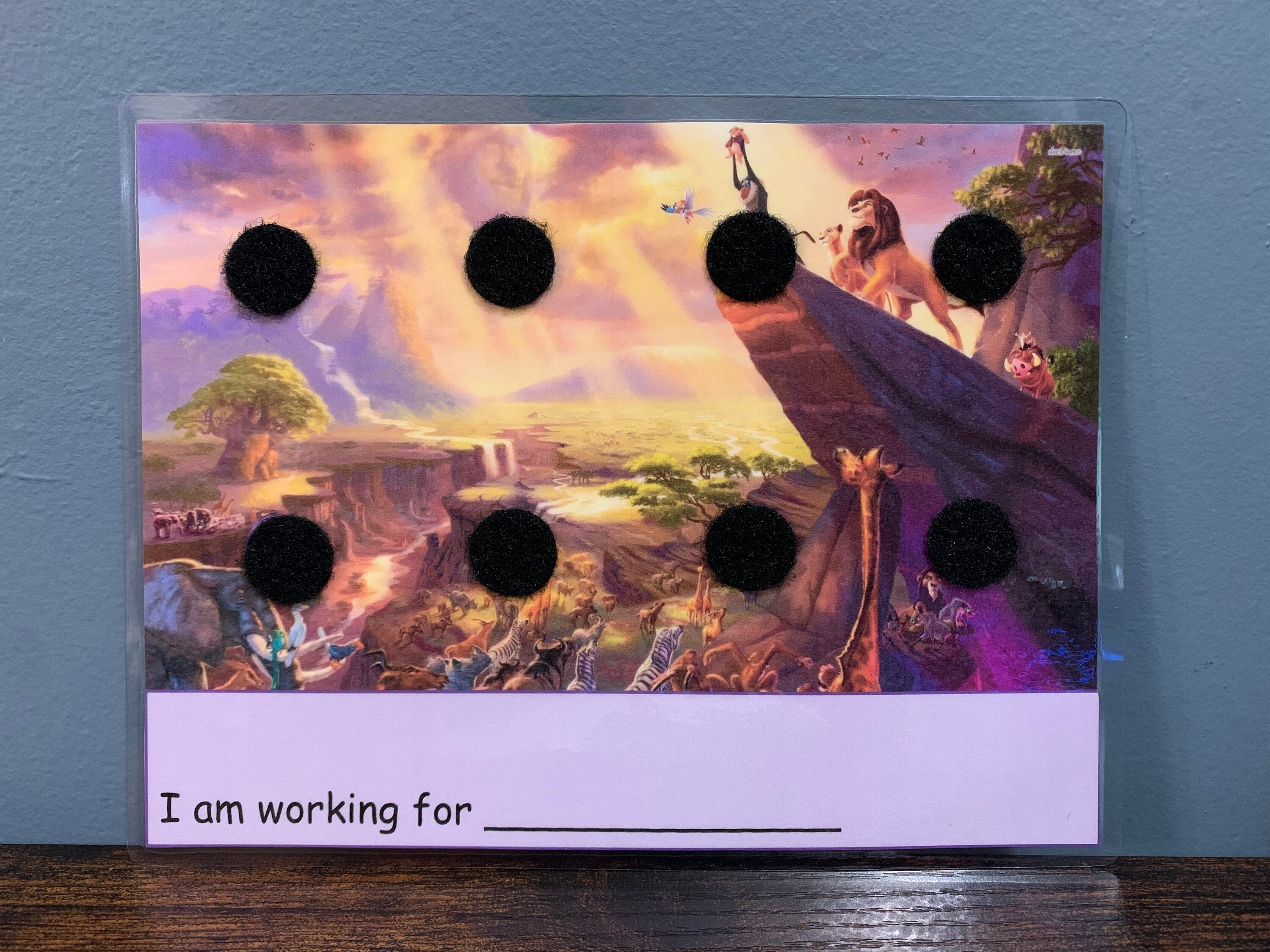 Lion King / Token Board - Etsy