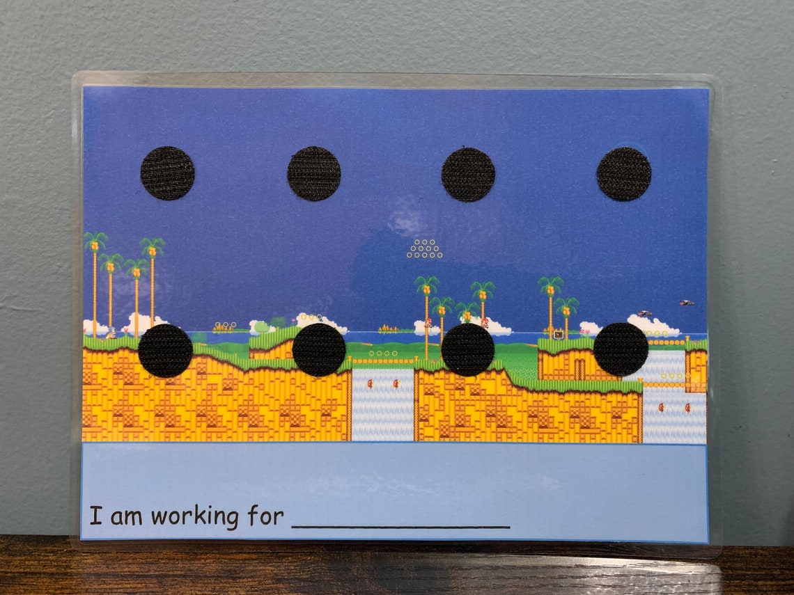 Sonic modern and Classic Characters/ Token Board - Etsy