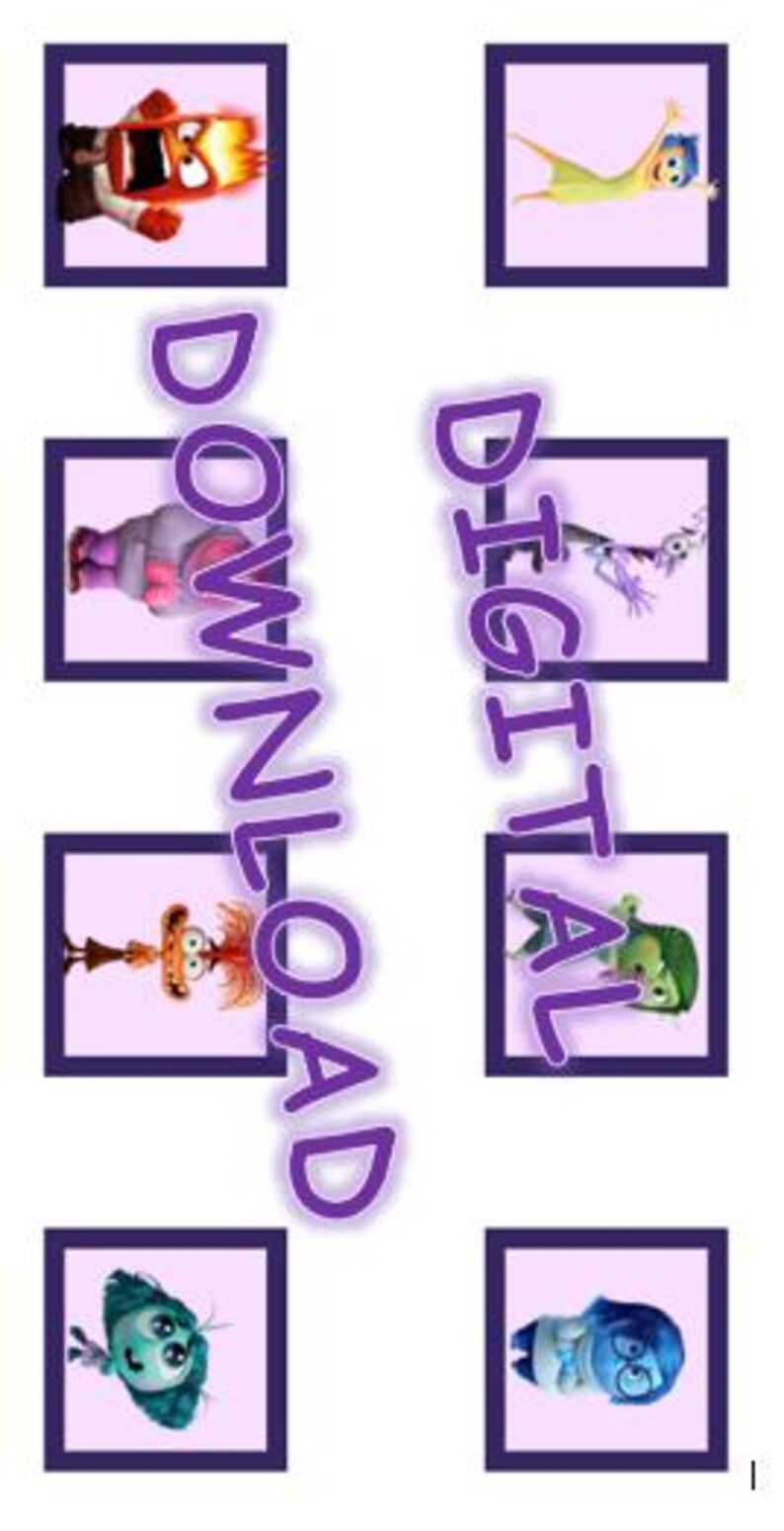 Inside Out / Token Board / DIGITAL DOWNLOAD / PRINTABLE - Etsy