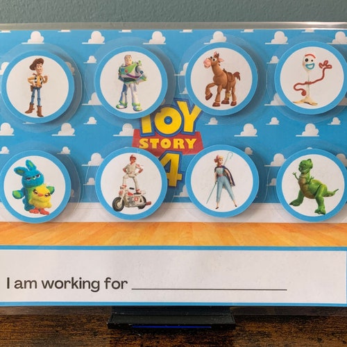 Toy Story 4 / Token Board - Etsy