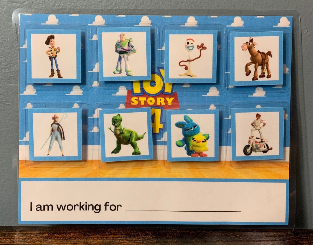 Toy Story 4 / Token Board - Etsy