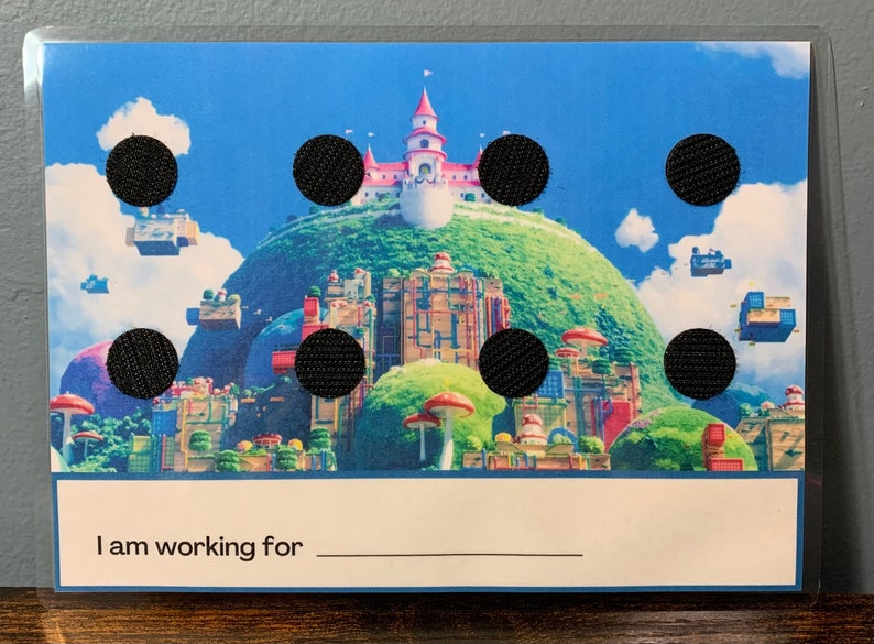 Super Mario / Token Board - Etsy