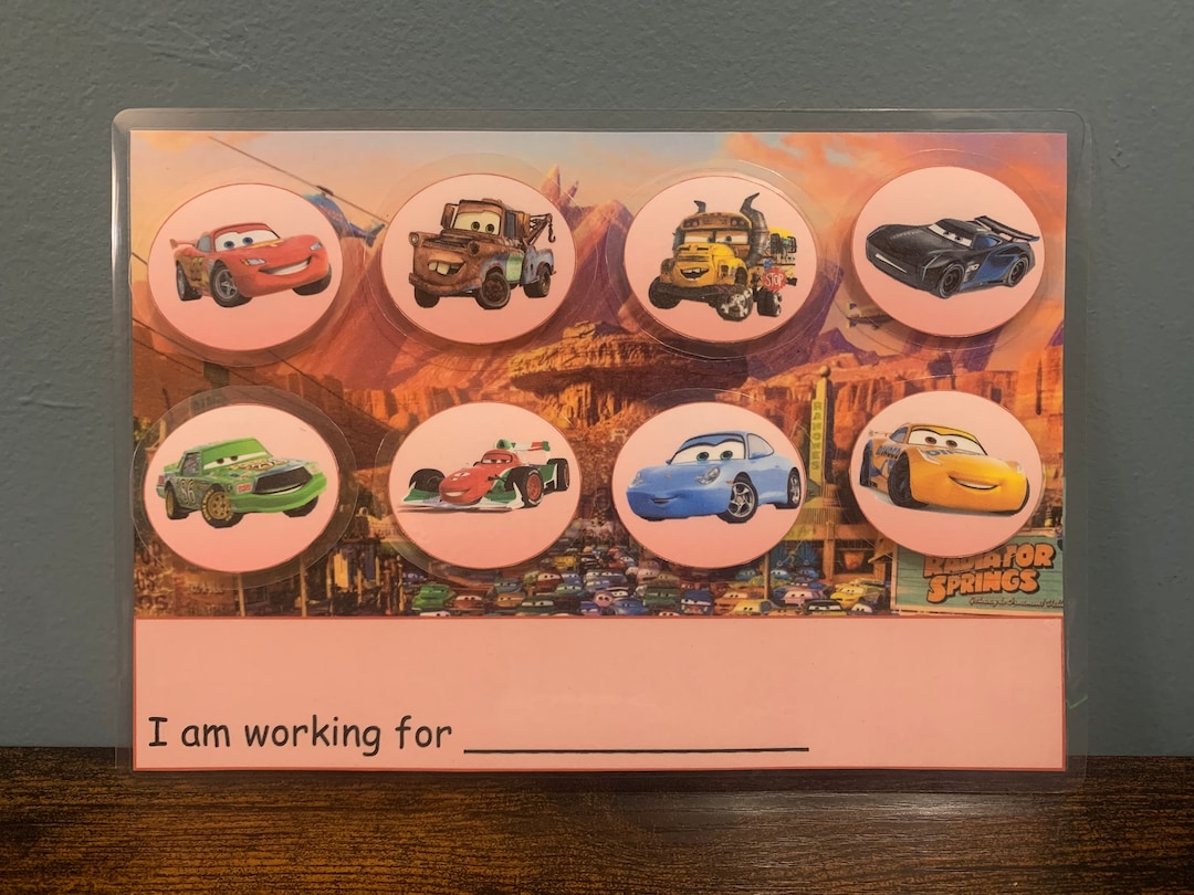 Cars / Token Board - Etsy