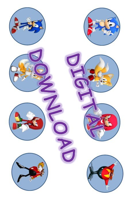 Sonic modern and Classic Characters/ Token Board / DIGITAL - Etsy