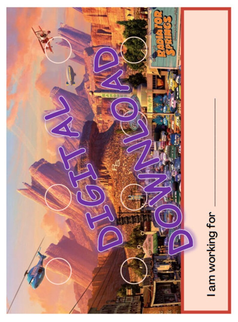 Cars / Token Board / DIGITAL DOWNLOAD / PRINTABLE - Etsy