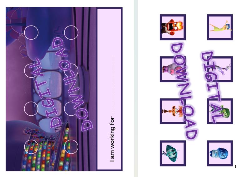 Inside Out / Token Board / DIGITAL DOWNLOAD / PRINTABLE - Etsy