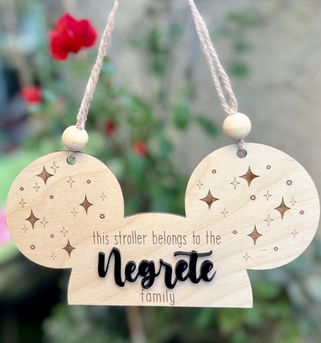 Personalized Disney Stroller Sign - Etsy