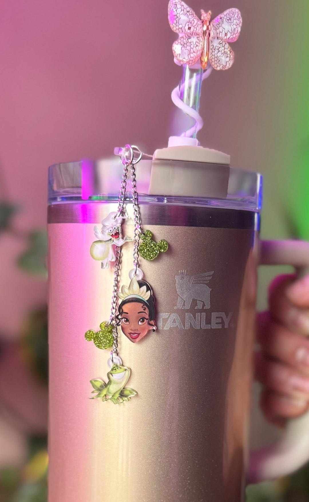 Frog Prince Straw Charm - Etsy
